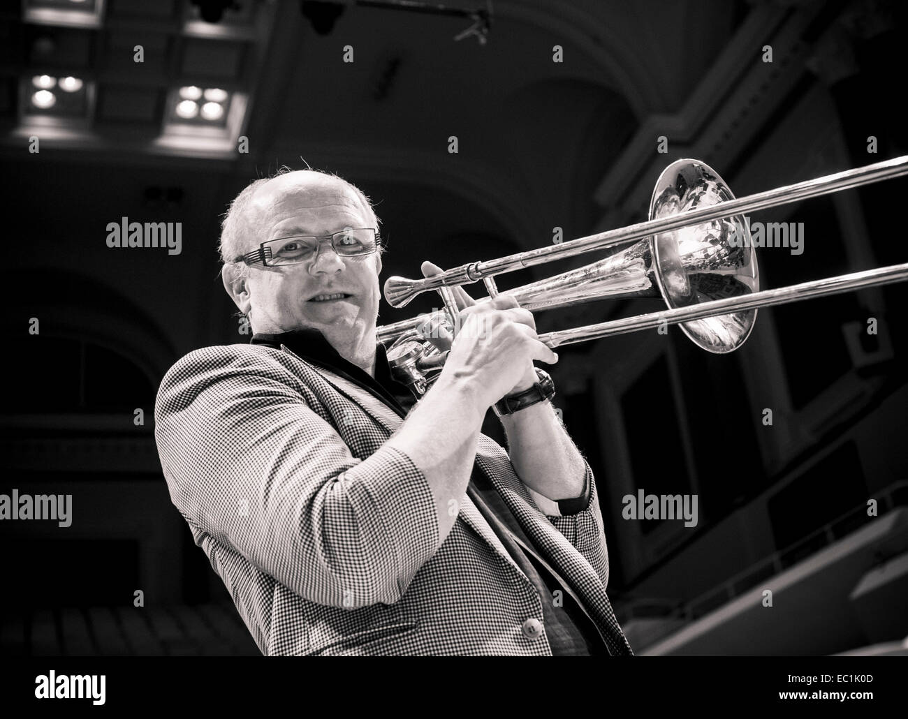Christian Lindberg, virtuoso Swedish trombonist, composer and conductor ...