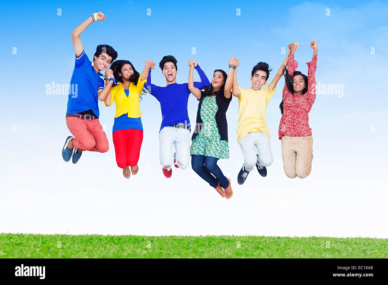 indian College friends fun park Stock Photo - Alamy