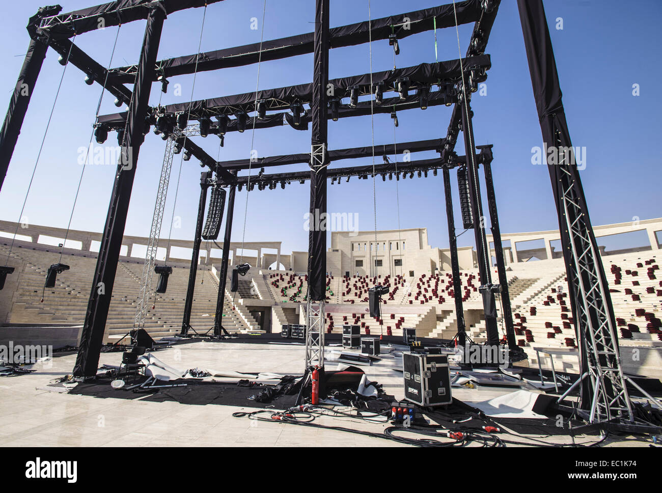Katara Cultural Village, Outdoor Amphitheatre in the Ancient Greek ...