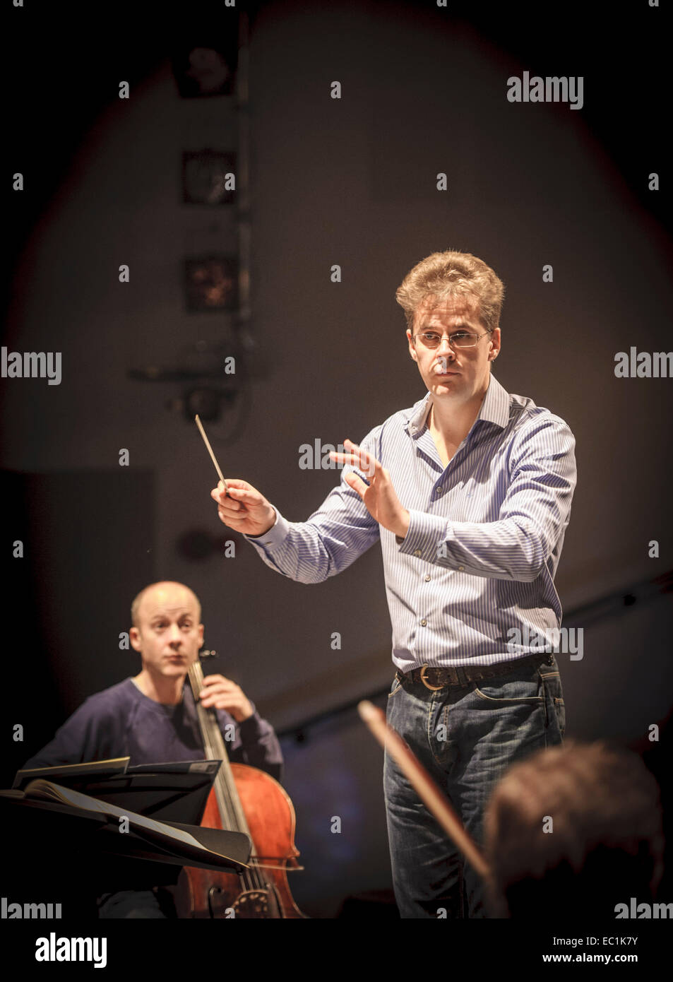 Robin Browning, conductor. With Milton Keynes City Orchestra, MKCO, in ...