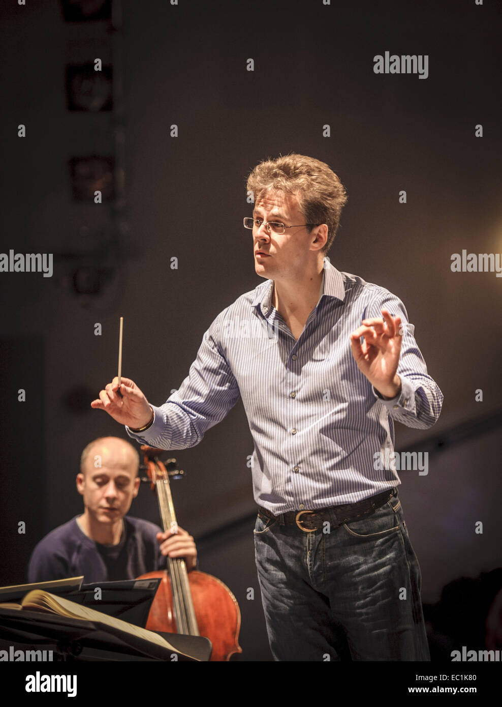 Robin Browning, conductor. With Milton Keynes City Orchestra, MKCO, in ...