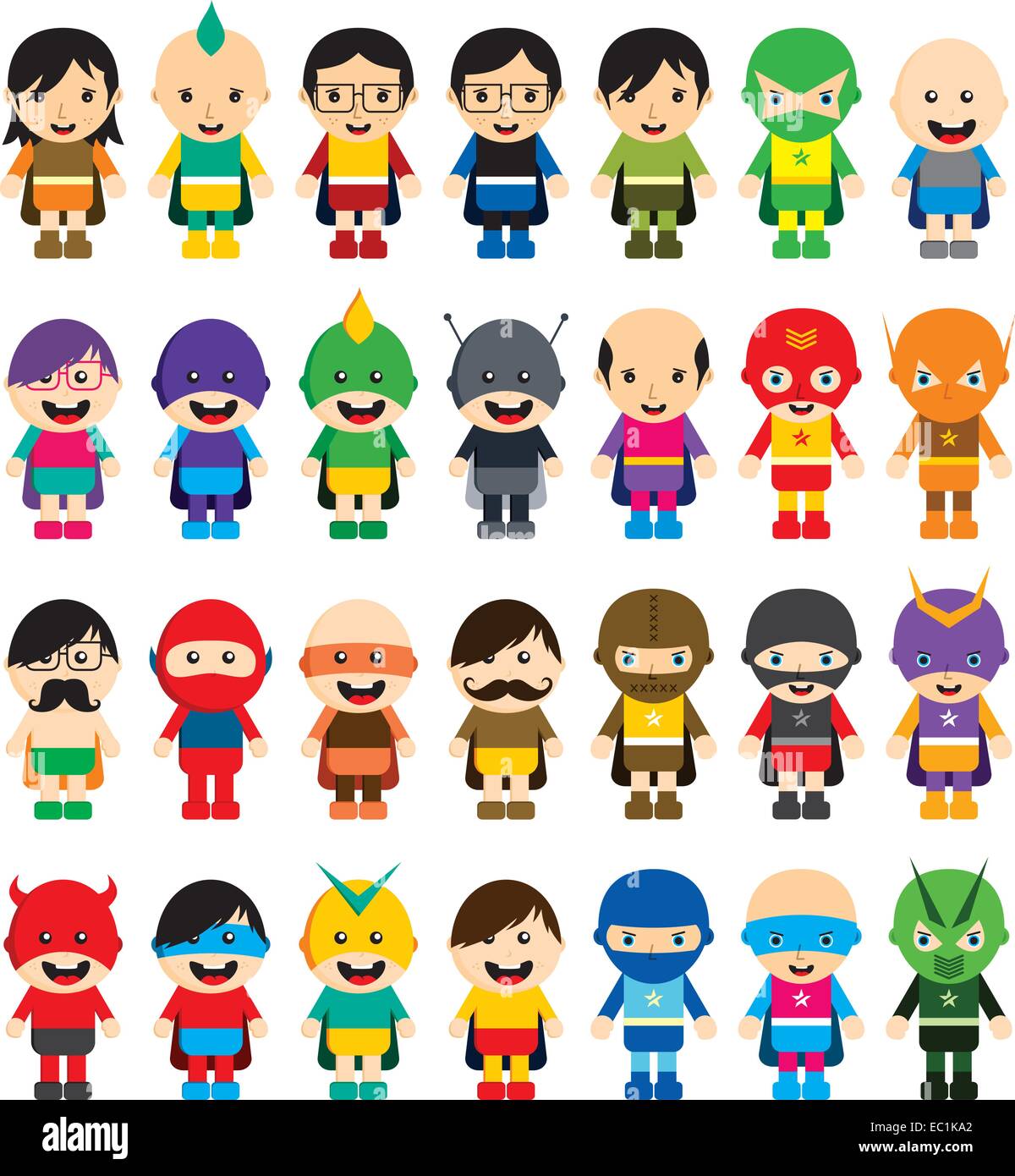 cartoon character art Stock Vector Image & Art - Alamy