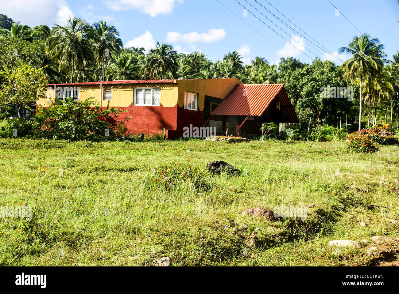 Cuba, Rio Duaba near Baracoa and El Yunque mountain the Alejandro de ...