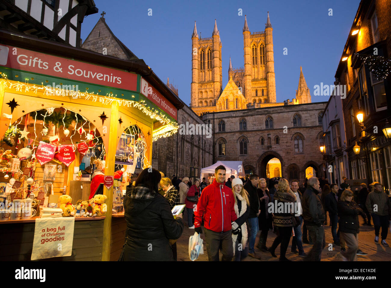 Lincoln christmas market hi-res stock photography and images - Alamy