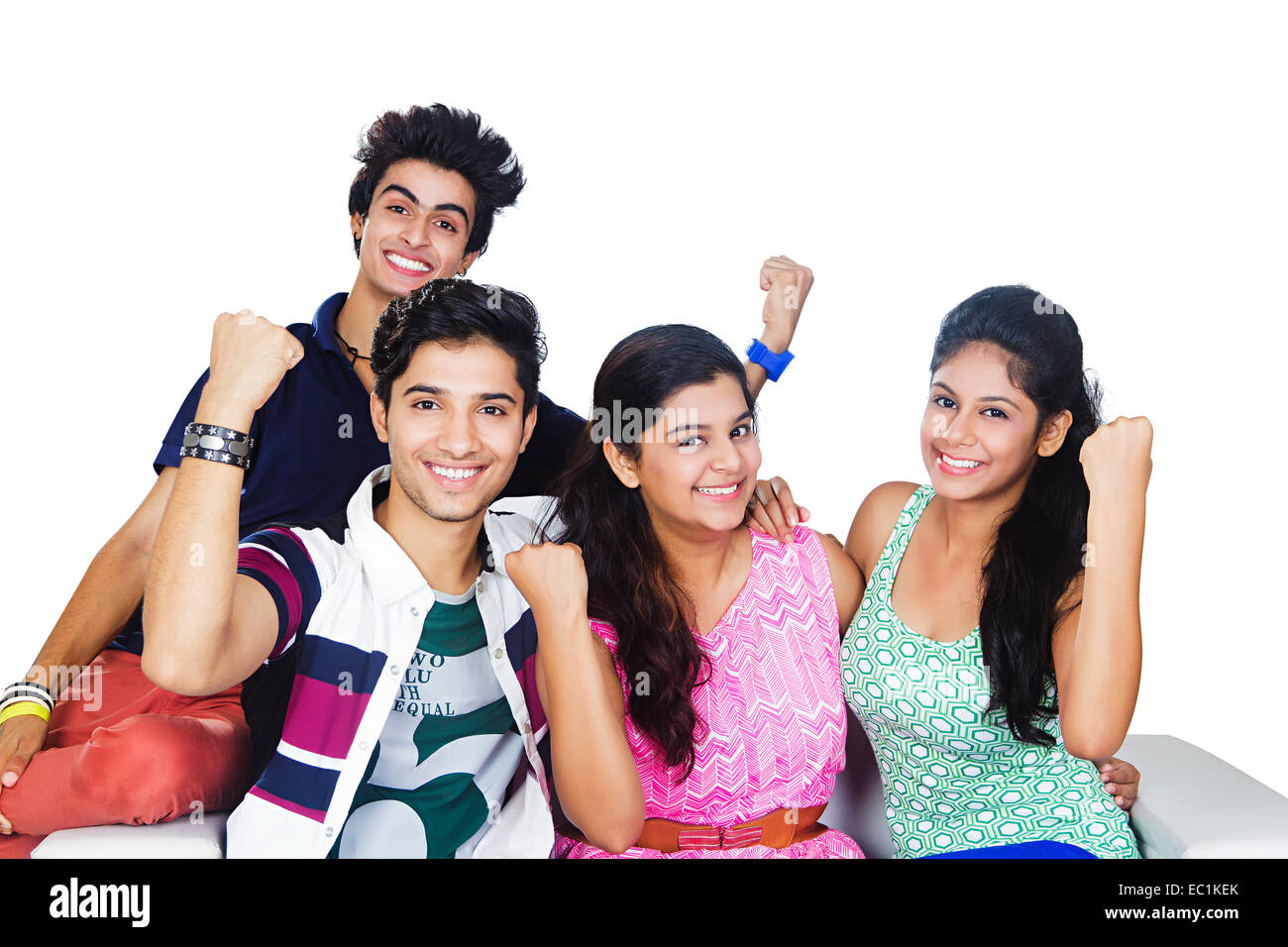 indian college friends enjoy Stock Photo - Alamy
