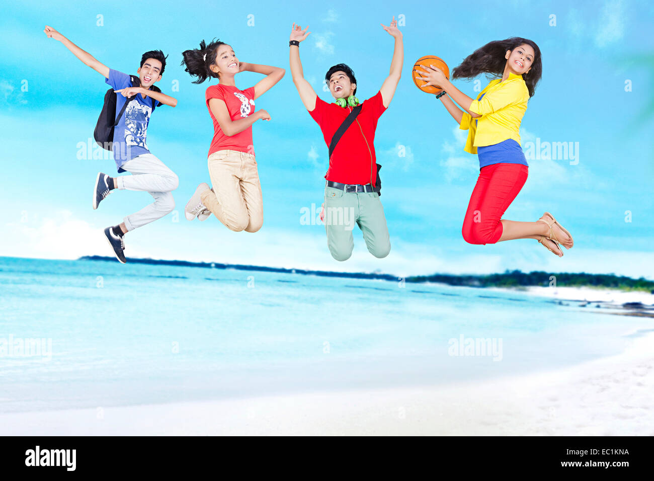 Female students seated hi-res stock photography and images - Alamy