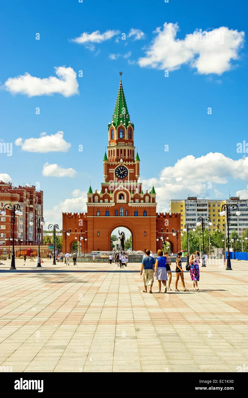 Annunciation tower. Yoshkar-Ola Stock Photo - Alamy