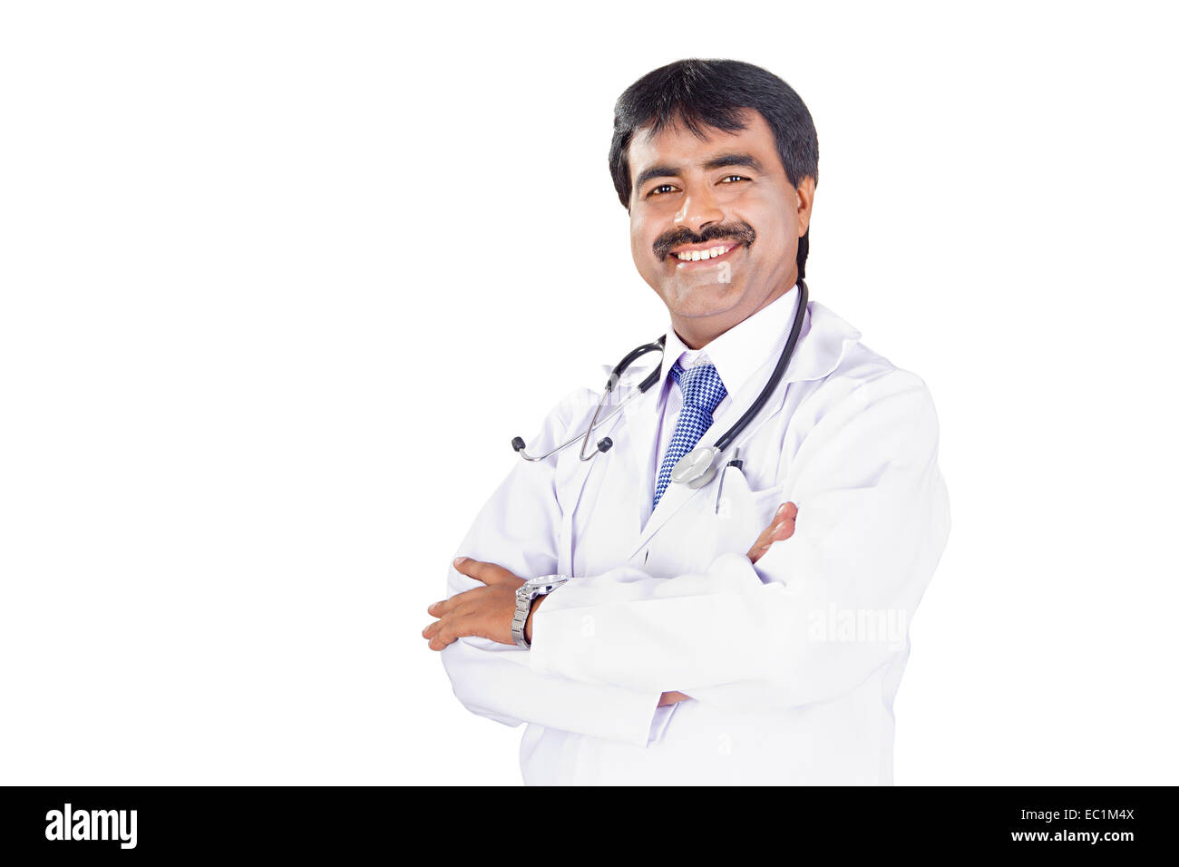 one indian Doctor standing pose Stock Photo - Alamy