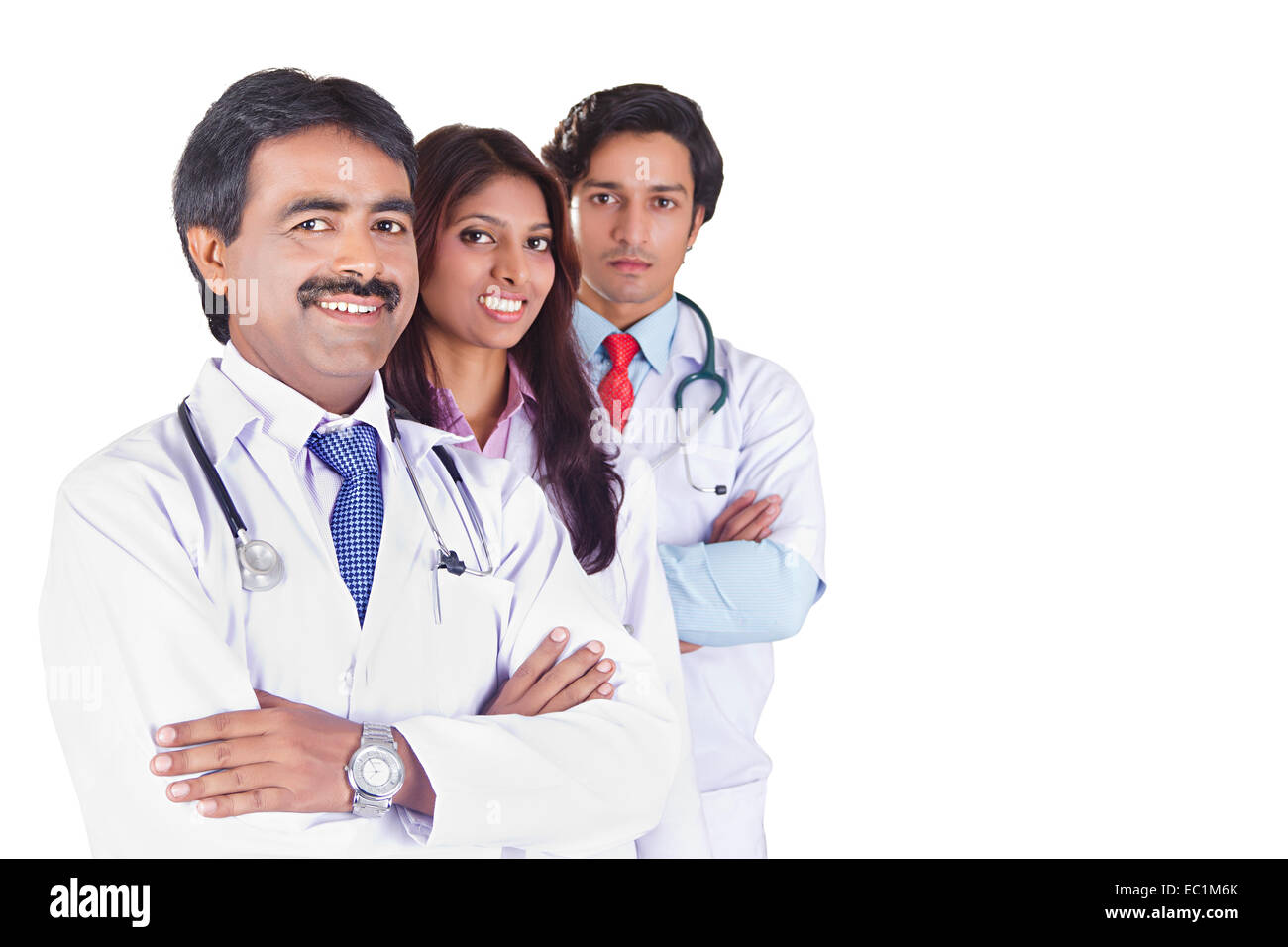 Indian doctor standing hi-res stock photography and images - Alamy