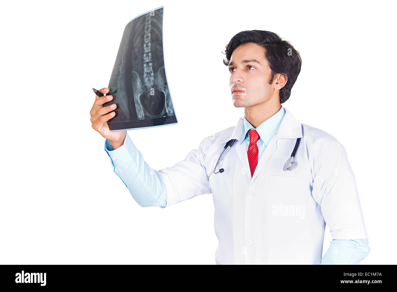 one indian Doctor X-Ray Report Stock Photo - Alamy
