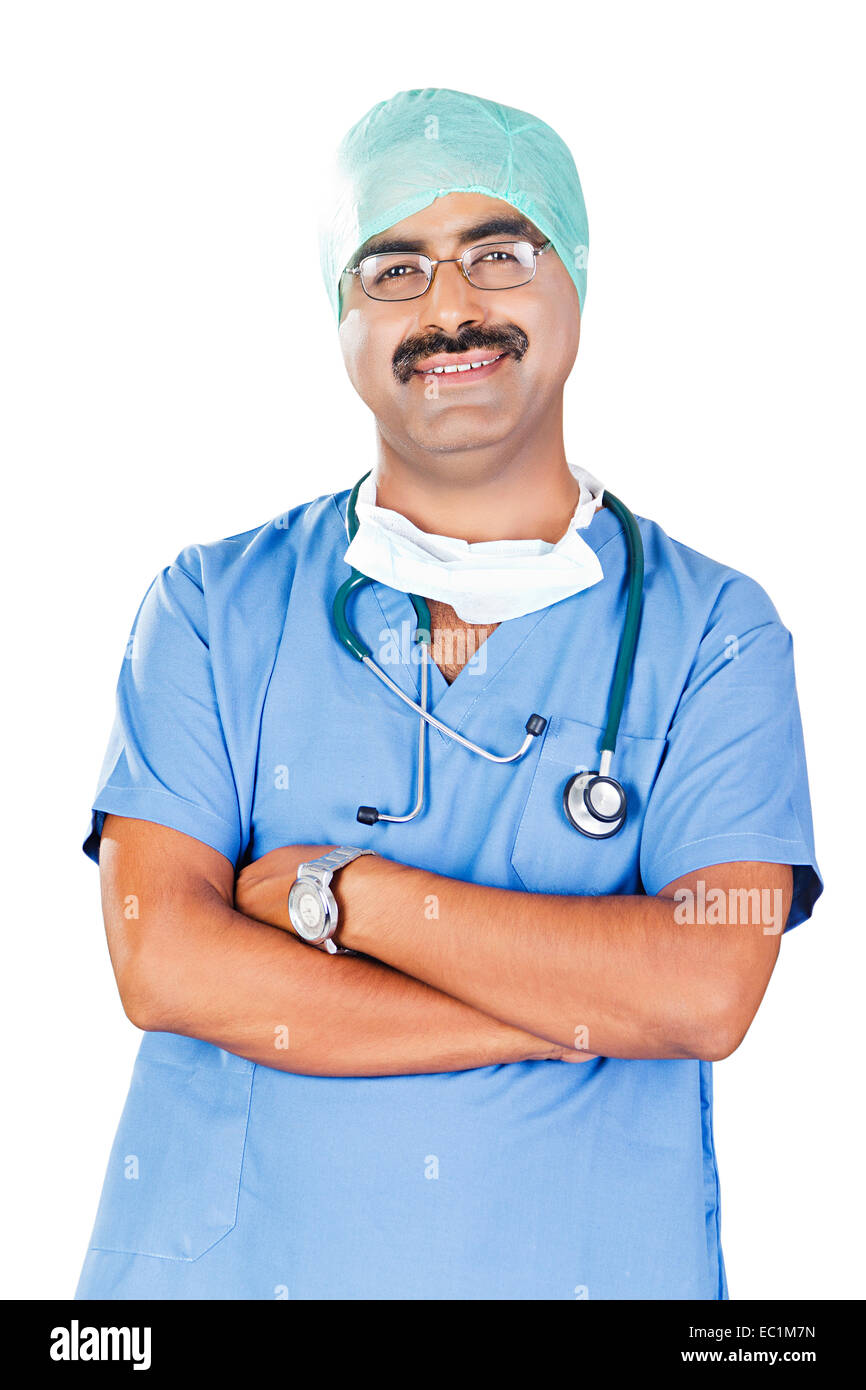 indian Doctor Medical Surgeon Stock Photo - Alamy