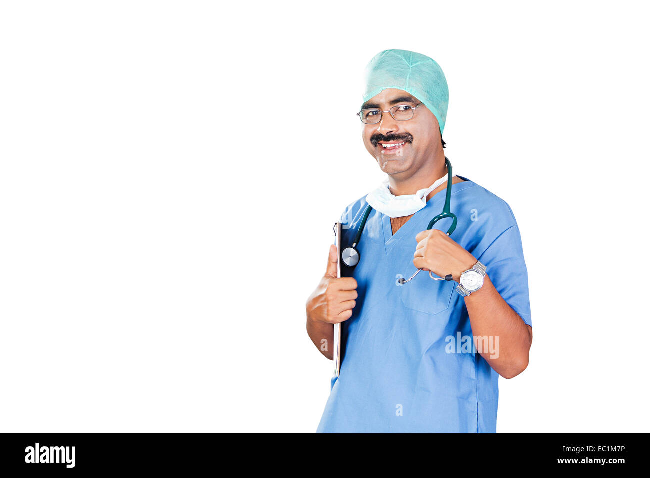 indian Doctor Medical Surgeon Stock Photo - Alamy
