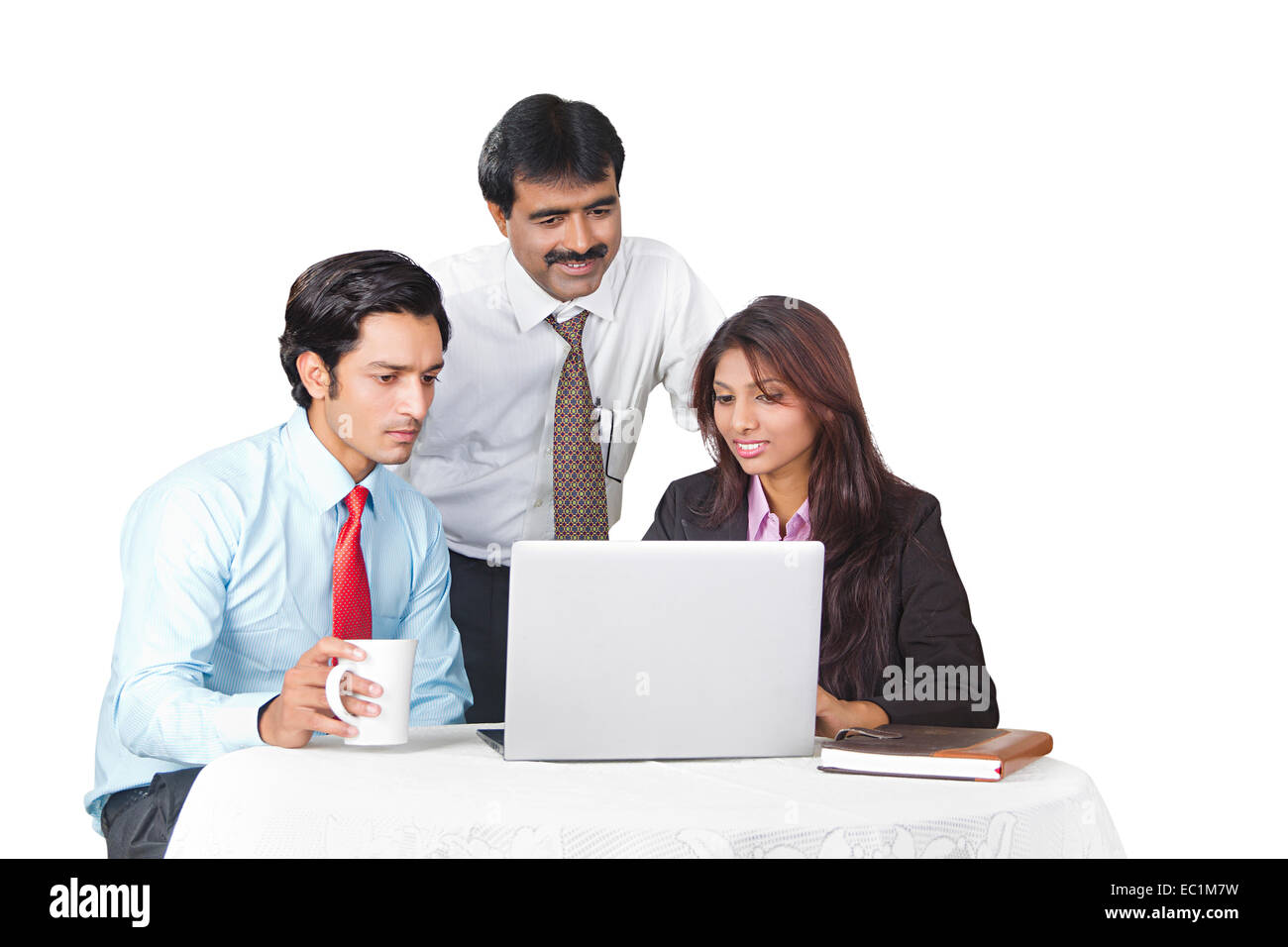 Indian Business People Working