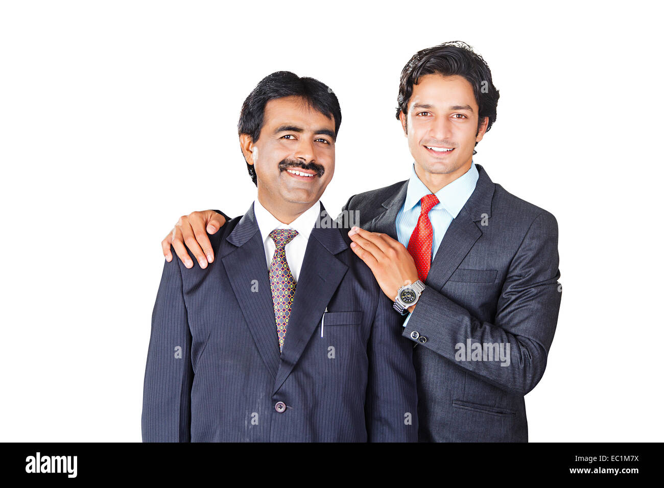 two indian Business man Stock Photo - Alamy