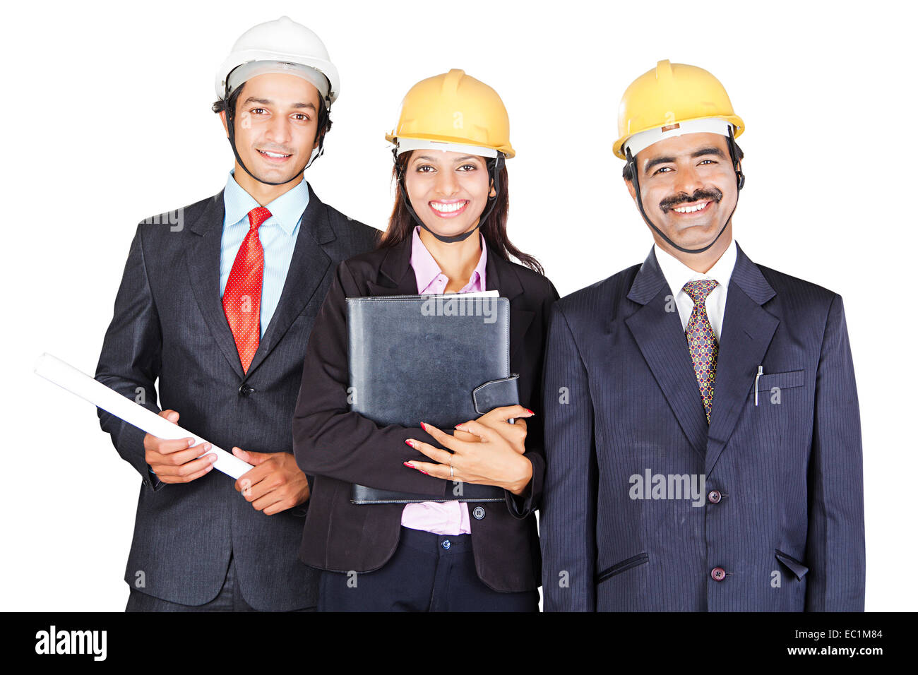 Team architects builders woman hi-res stock photography and images - Alamy