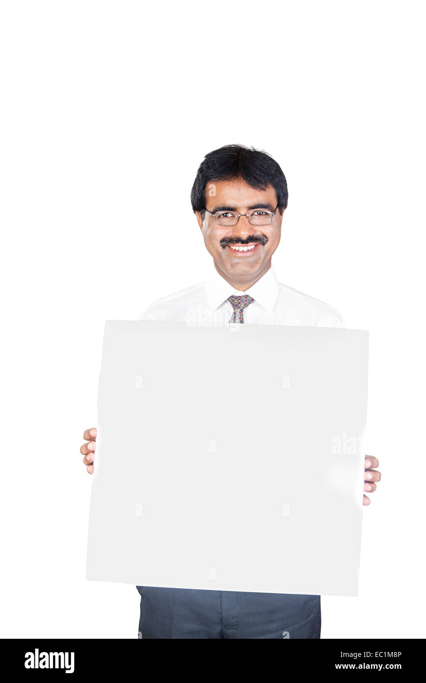 Indian Business Man Showing Message High Resolution Stock Photography ...