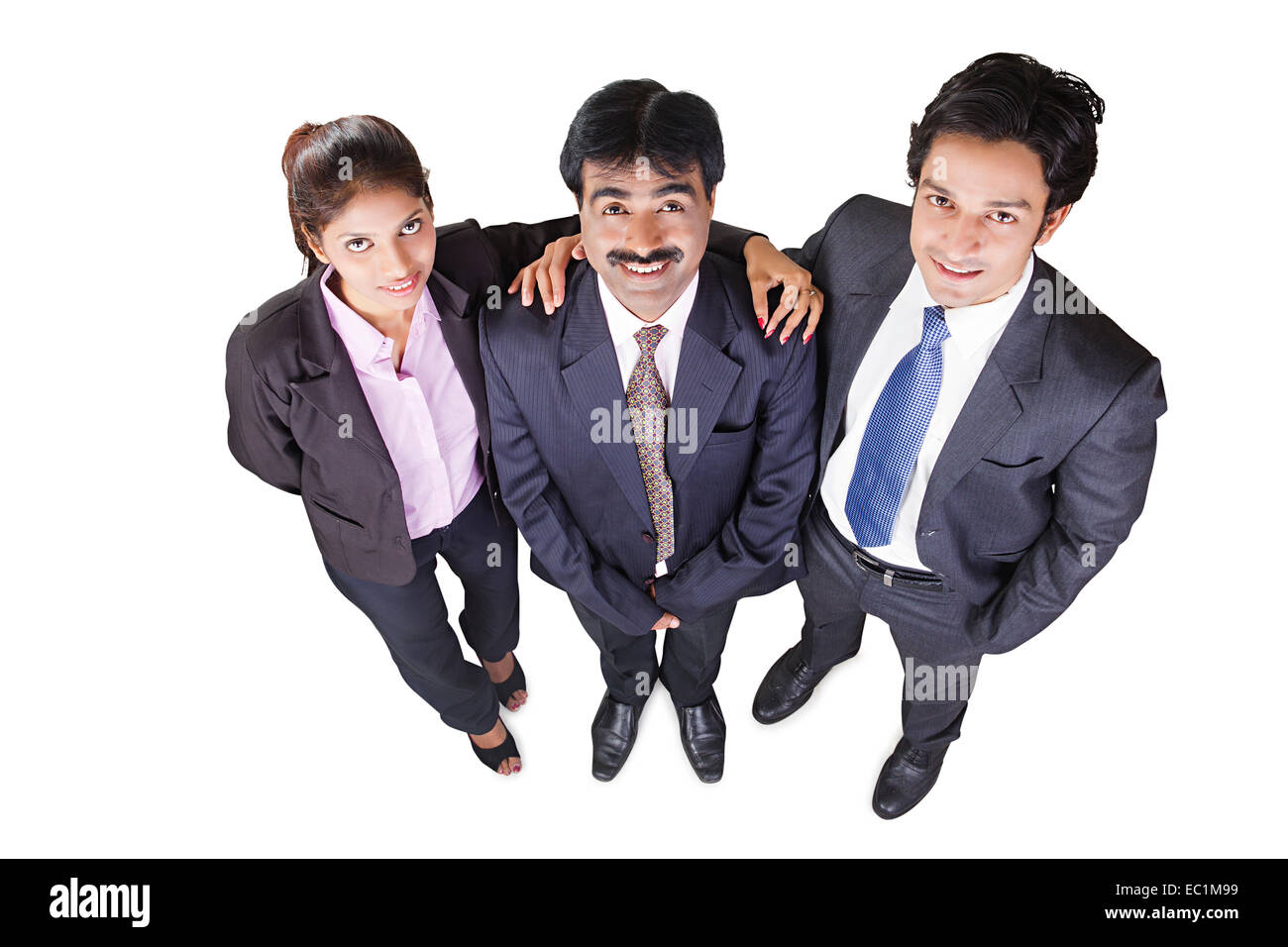 Employee smile Cut Out Stock Images & Pictures - Alamy
