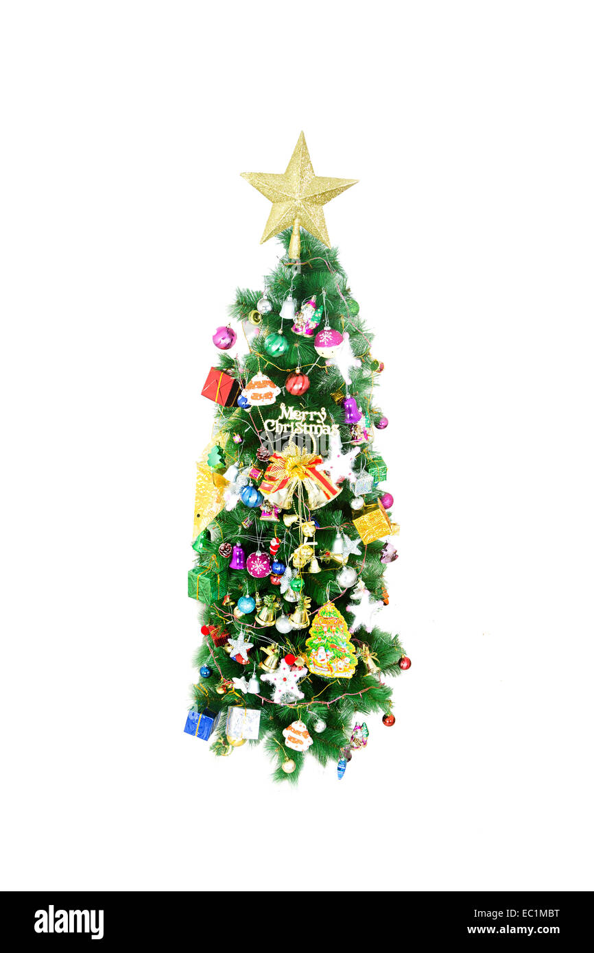 Traditional christmas pattern trees Cut Out Stock Images & Pictures - Alamy
