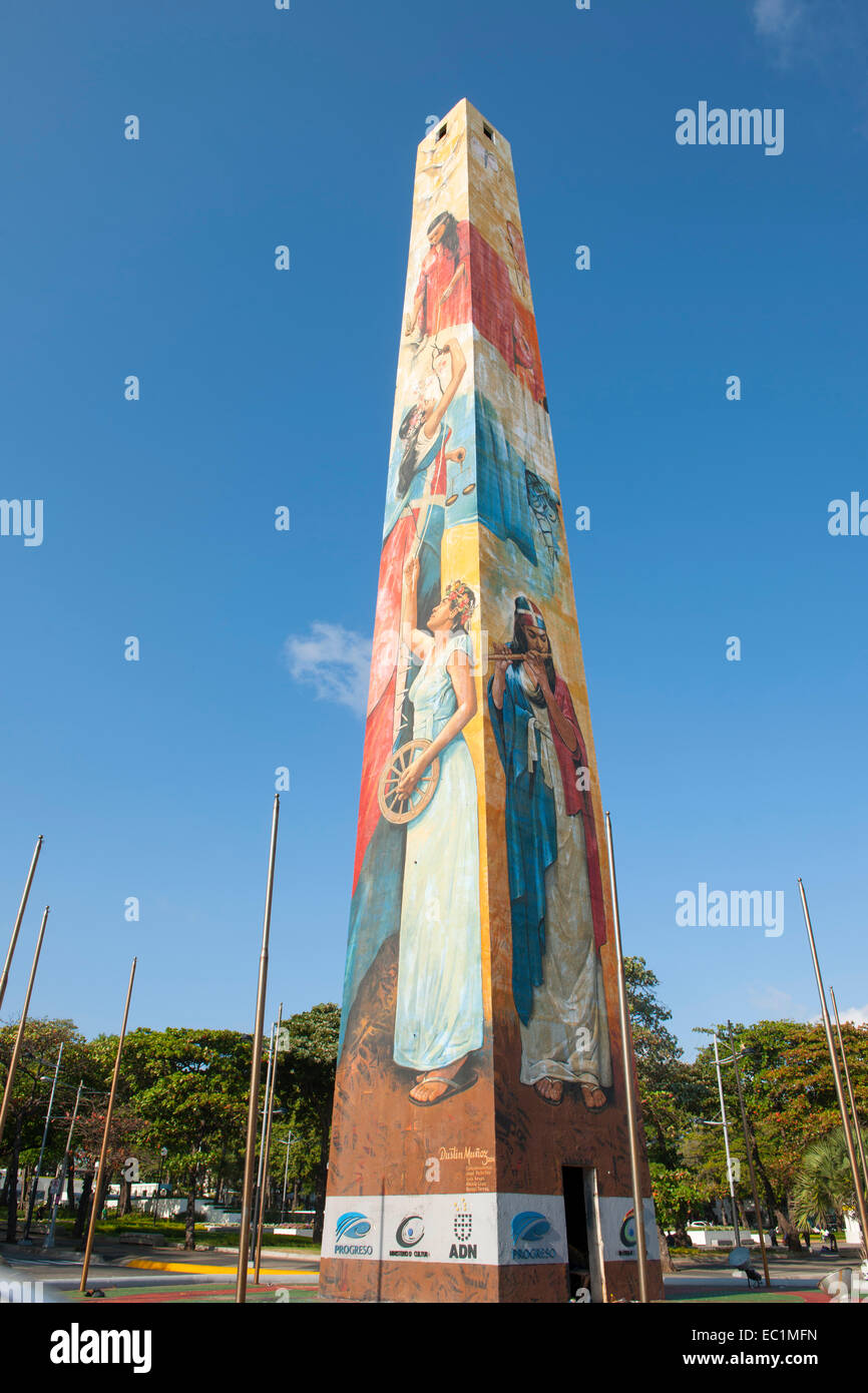 Dominikanische Republik, Santo Domingo, El Malecon (Avenida George ...