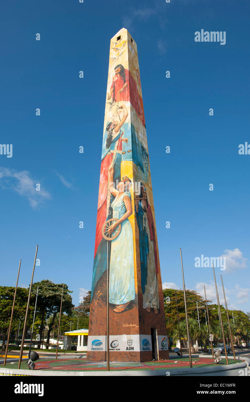 Dominikanische Republik, Santo Domingo, El Malecon (Avenida George ...