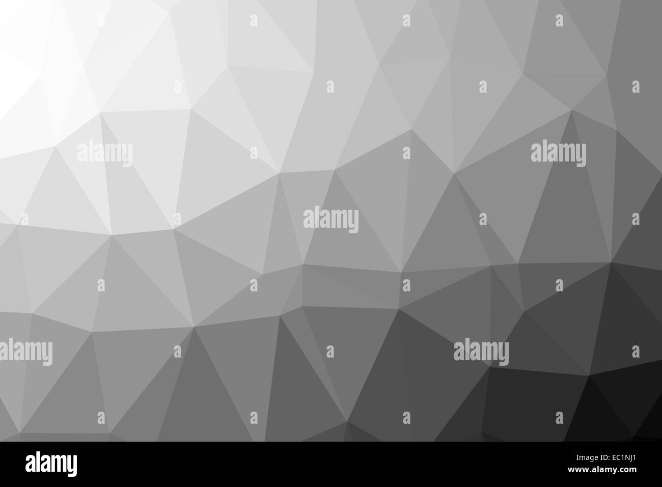 Black and White Low Polygon Random Triangle Abstract Stock Photo - Alamy