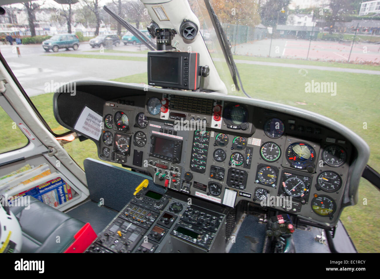 The Great North Air Ambulance Service (GNAAS) helicopter aircraft At ...