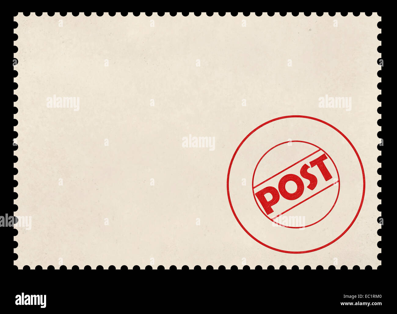 The image of a clear stamp on a black background Stock Photo - Alamy