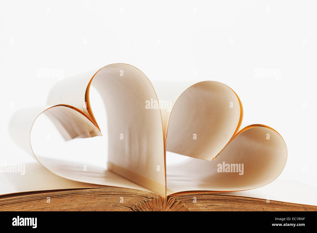 Inside book page blank hi-res stock photography and images - Alamy