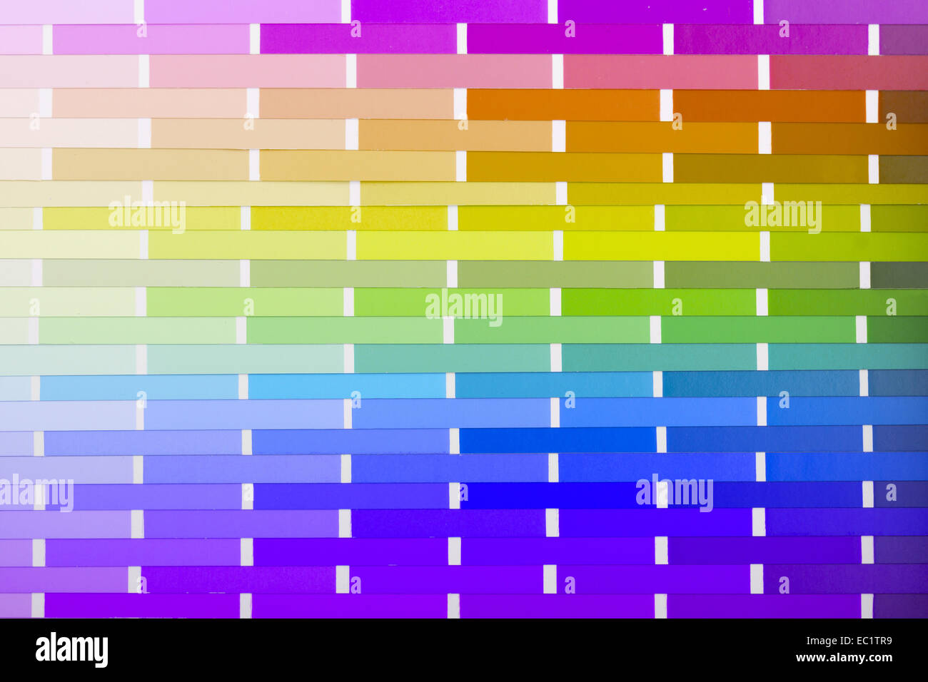 Vector colour card (paper) with various colors Stock Photo - Alamy