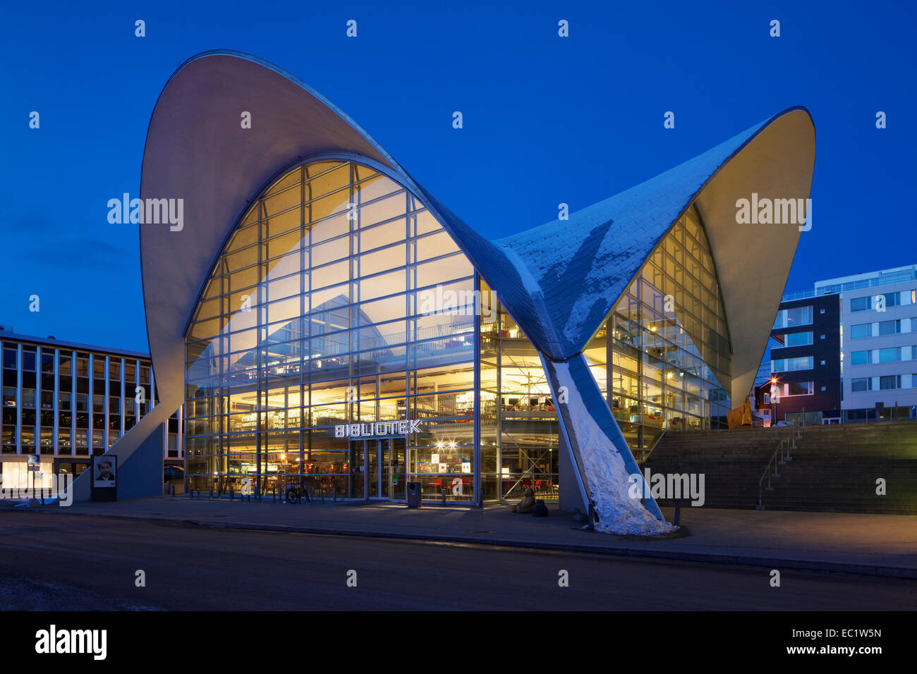 Library, Tromso, Troms, Norway Stock Photo - Alamy