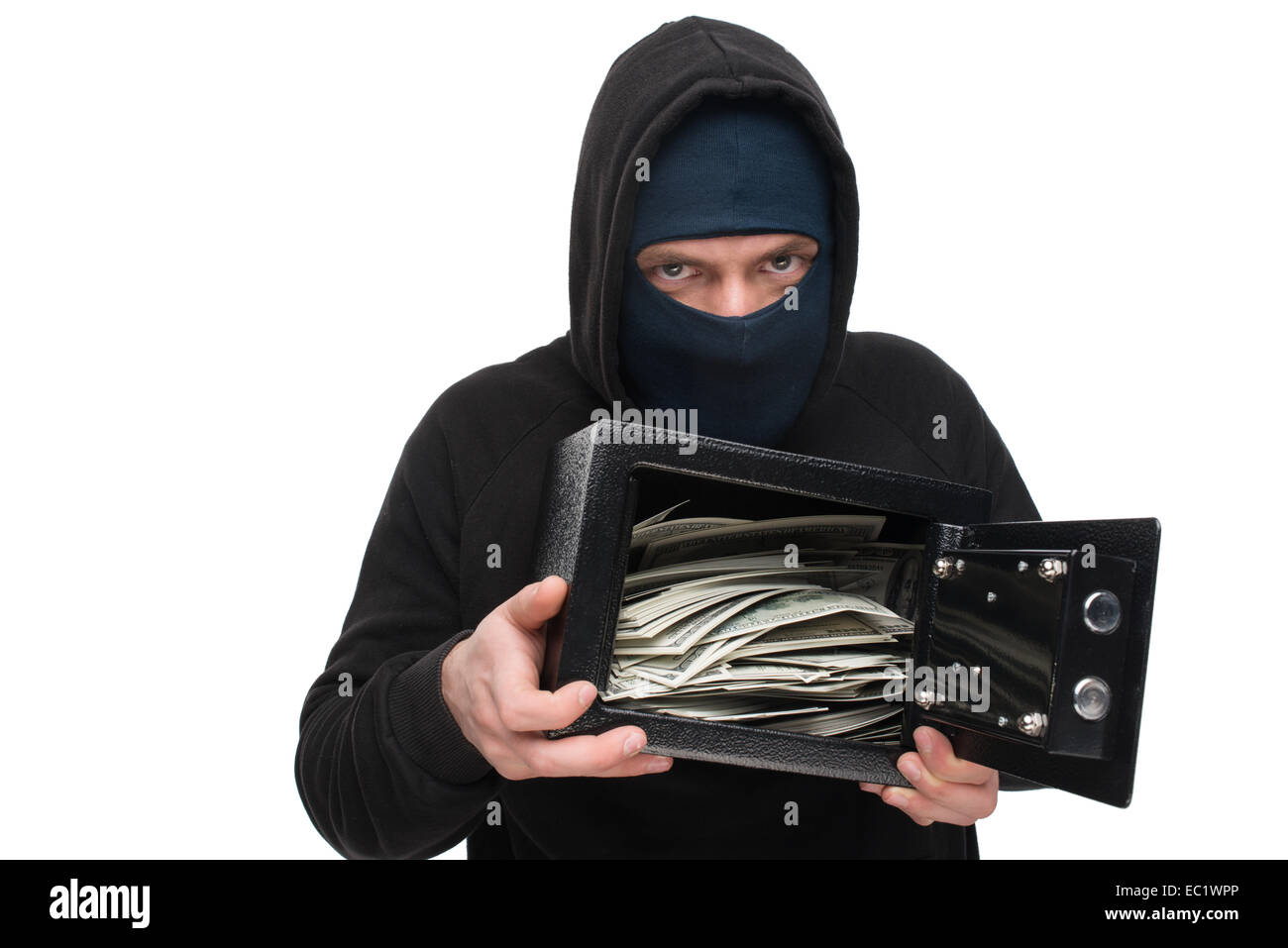Portrait masked thief isolated hi-res stock photography and images - Alamy