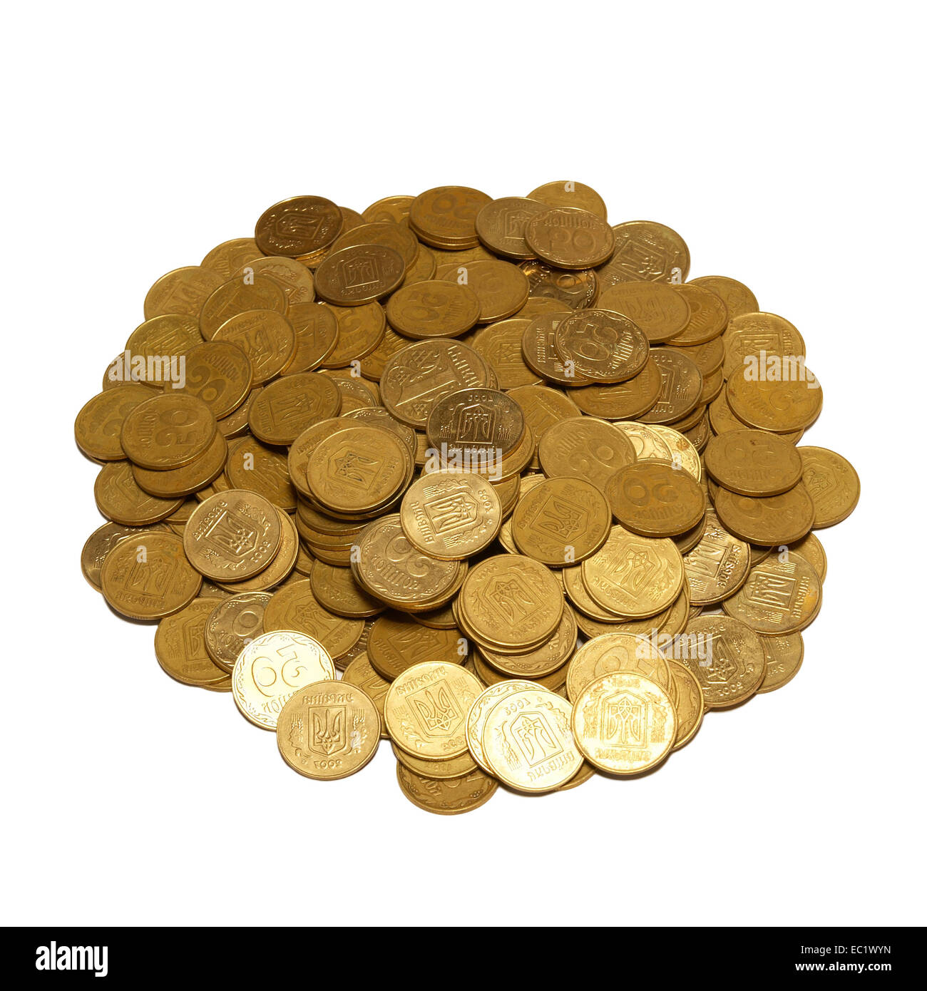 Old gold coins pile hi-res stock photography and images - Alamy