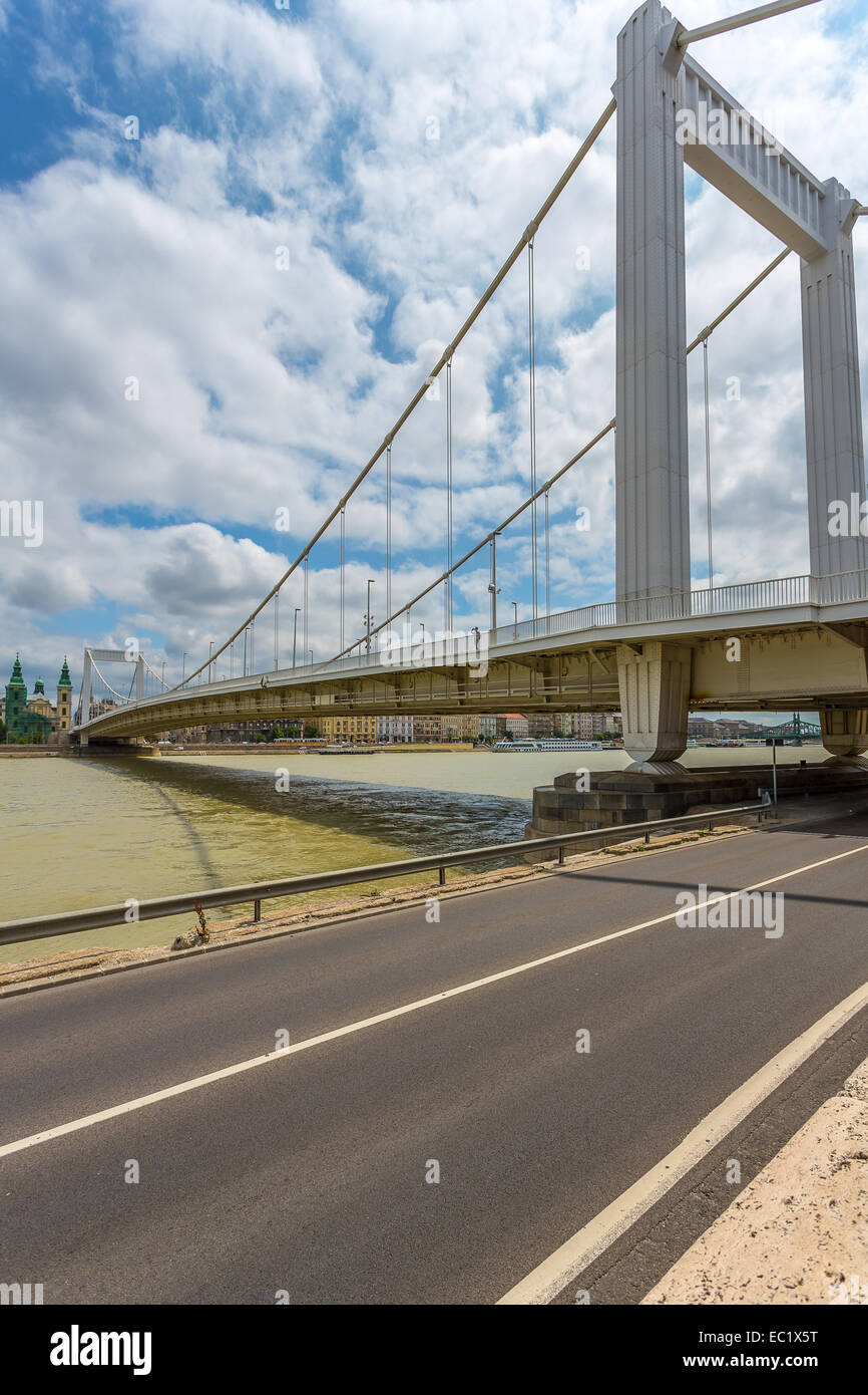 Elizabeth Bridge over Danube in Budapest Stock Photo - Alamy