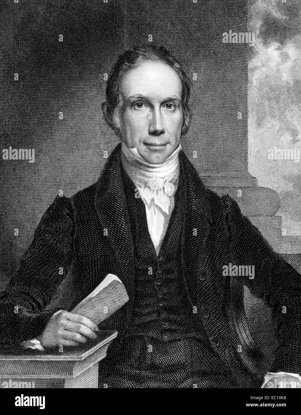 Henry Clay (1777-1852) on engraving from 1834. American lawyer ...