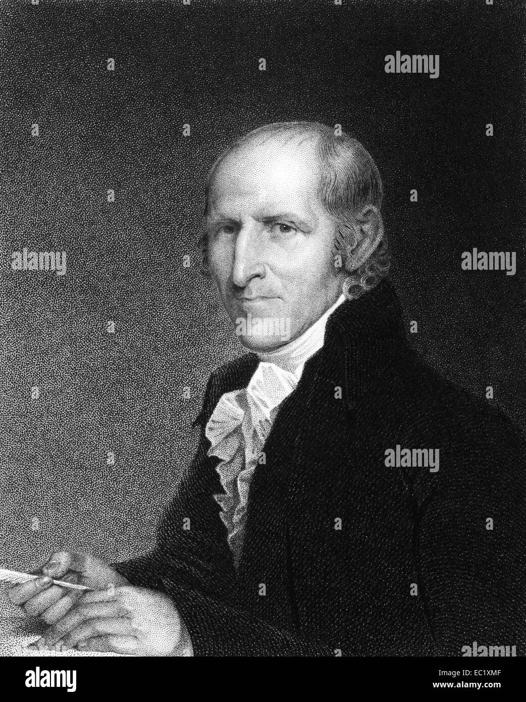 Timothy Pickering (1745-1829) on engraving from 1834. Politician from ...