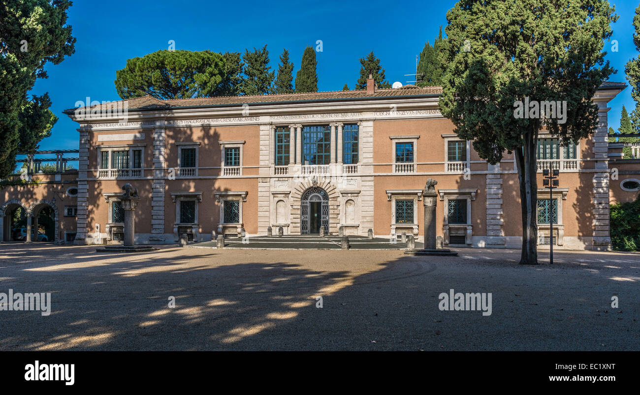 Villa Torlonia, once residence of Mussolini, now a museum and public ...