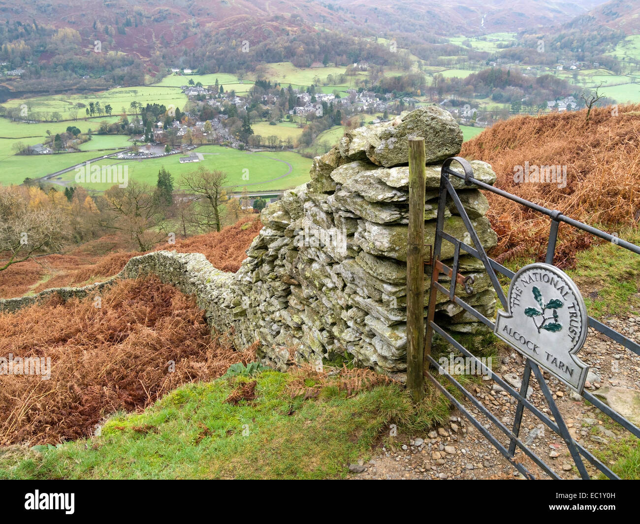 Grasmere cumbria village hi-res stock photography and images - Alamy