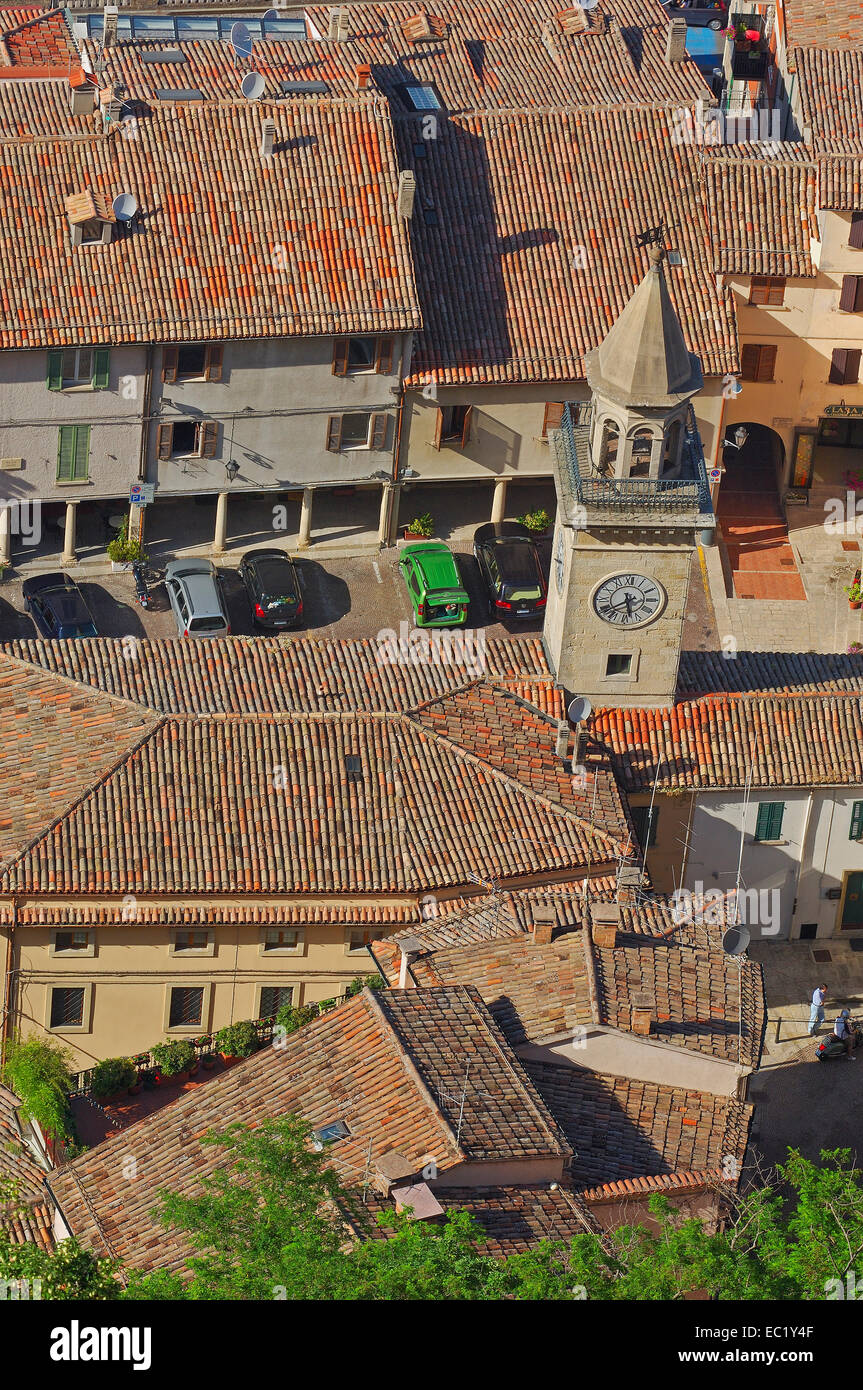 Borgo Maggiore, Monte Titano, San Marino, Republic of San Marino, Italy ...