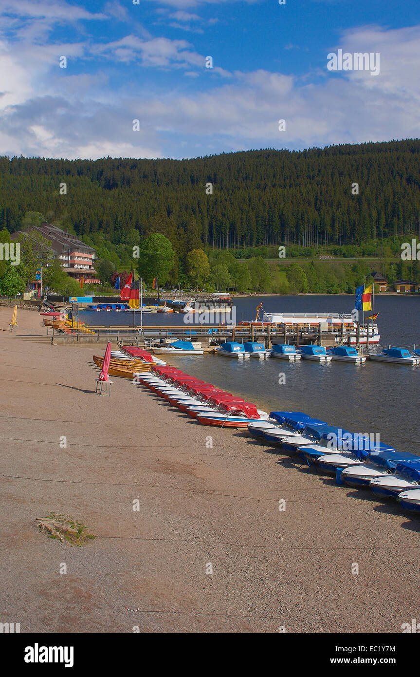 Titisee lake, Schwarzwald, Black Forest, Baden-Wuerttemberg Stock Photo ...