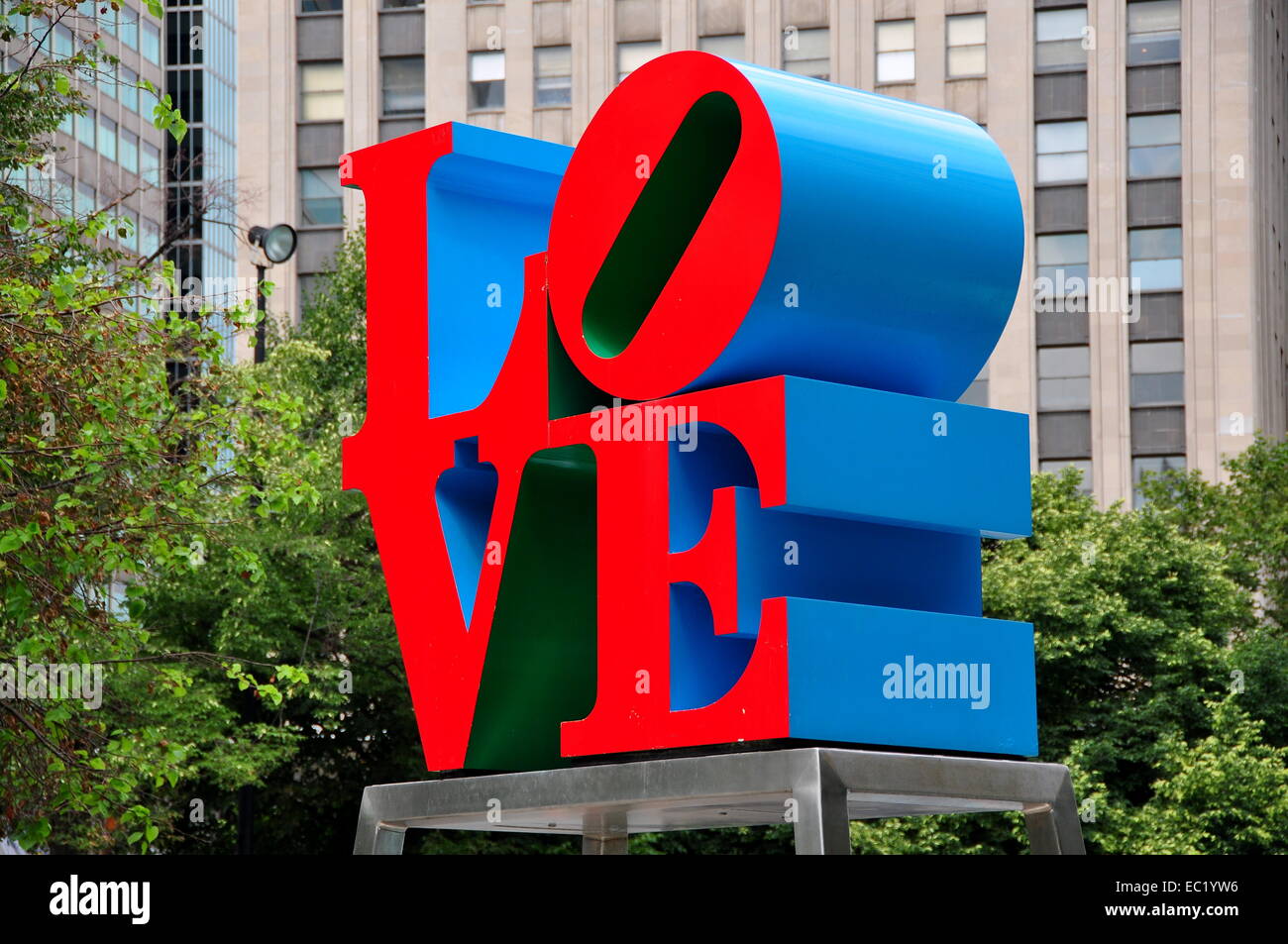 Love sculpture by robert indiana hi-res stock photography and images ...