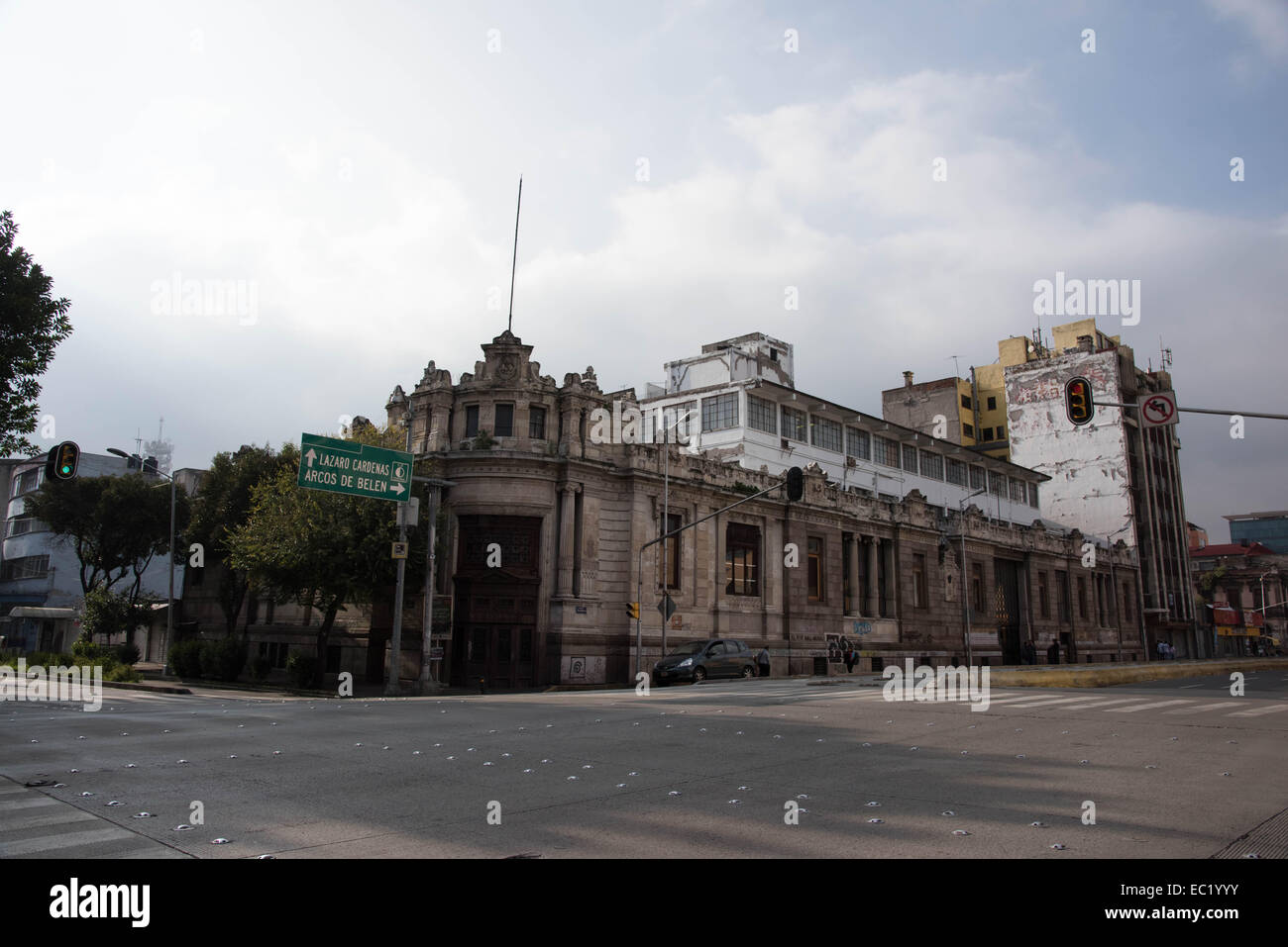 Colonial style architecture,Mexico city,Mexico Stock Photo - Alamy