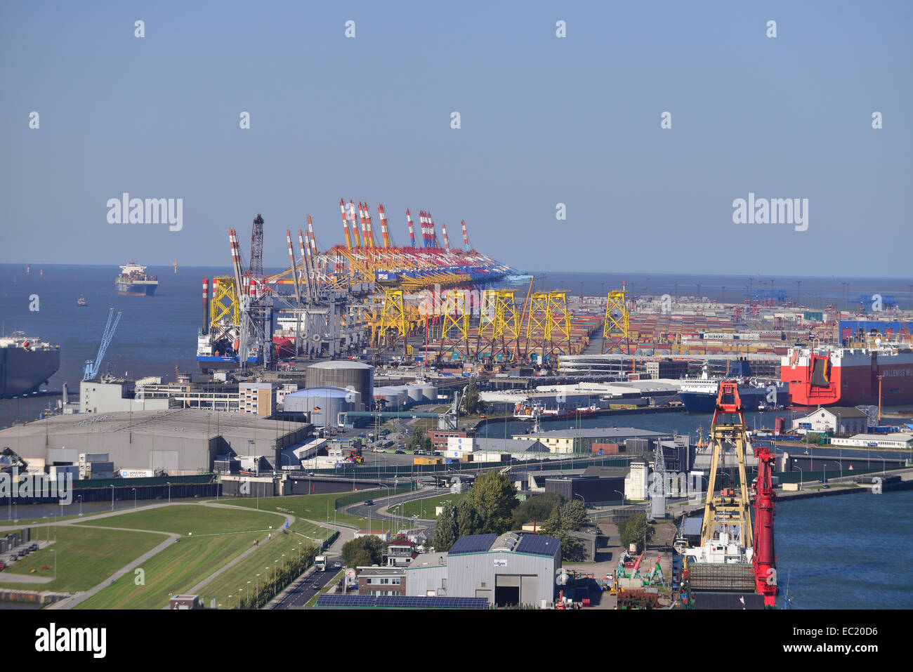 Wilhelm Kaisen Terminal, Container Terminal Bremerhaven, Bremerhaven ...