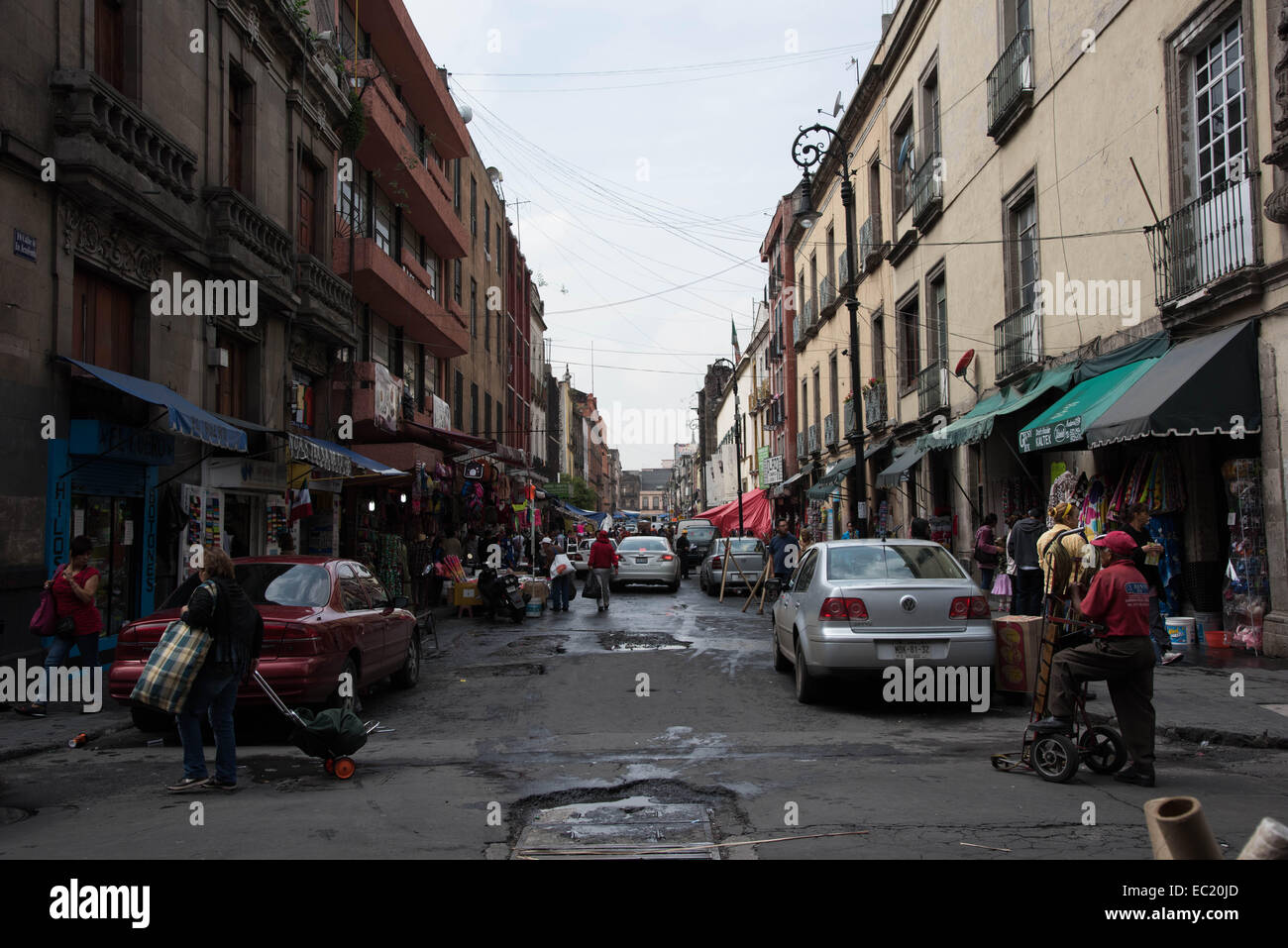 Street scene,Mexico city,Mexico Stock Photo - Alamy