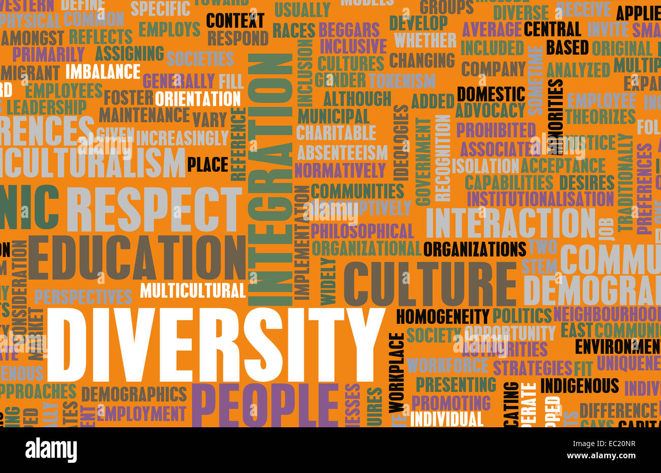 Diversity in Culture and People as a Concept Stock Photo - Alamy