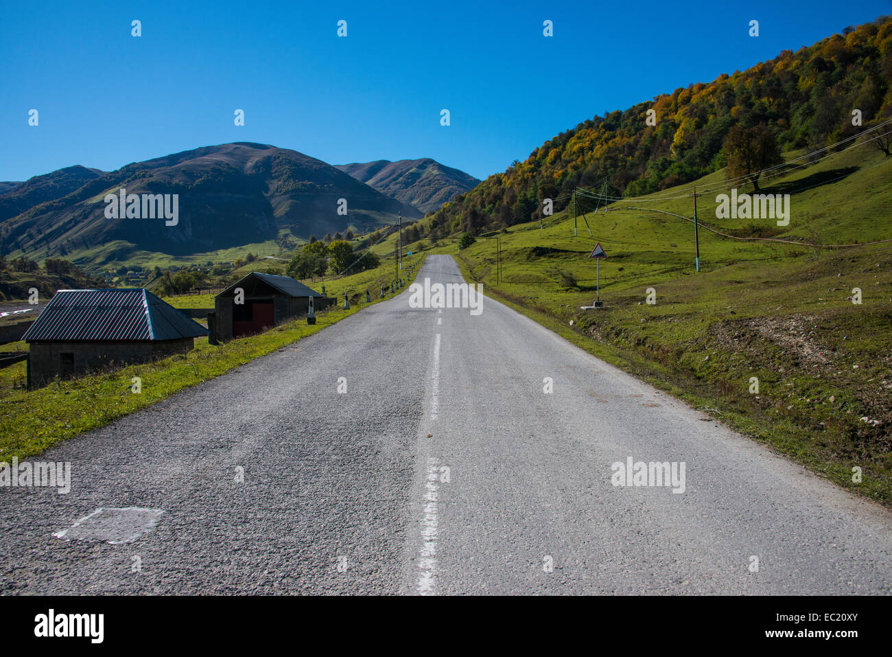 Chechen Mountains, Chechnya, Caucasus High Resolution Stock Photography ...