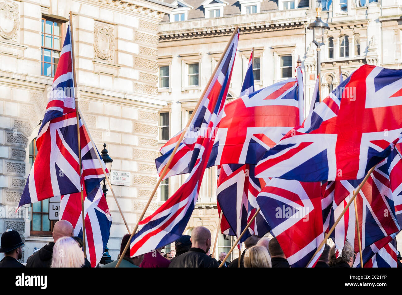 National front march hi-res stock photography and images - Alamy