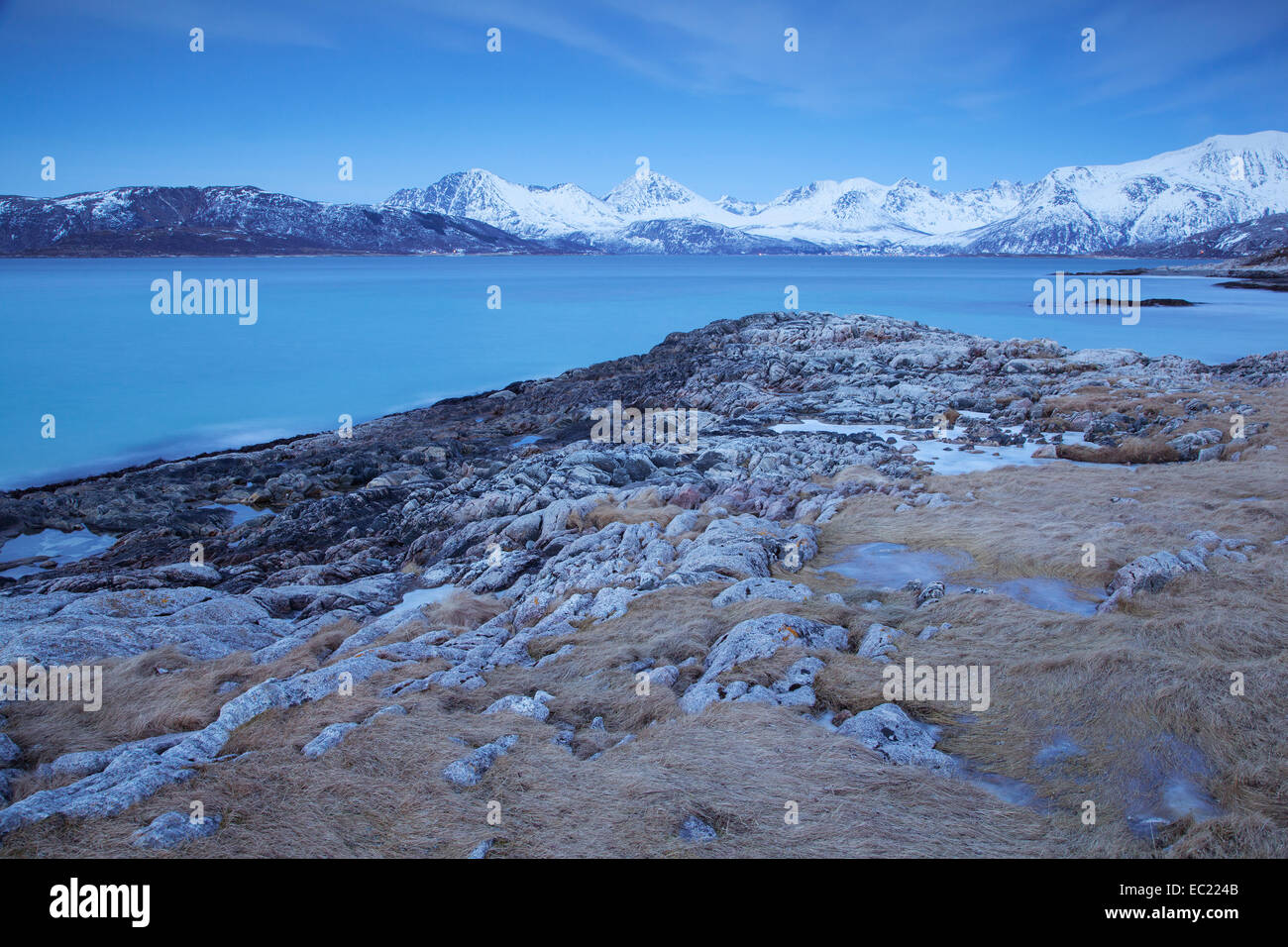 Beach in Somaroy, Tromso, Troms, Norway Stock Photo - Alamy