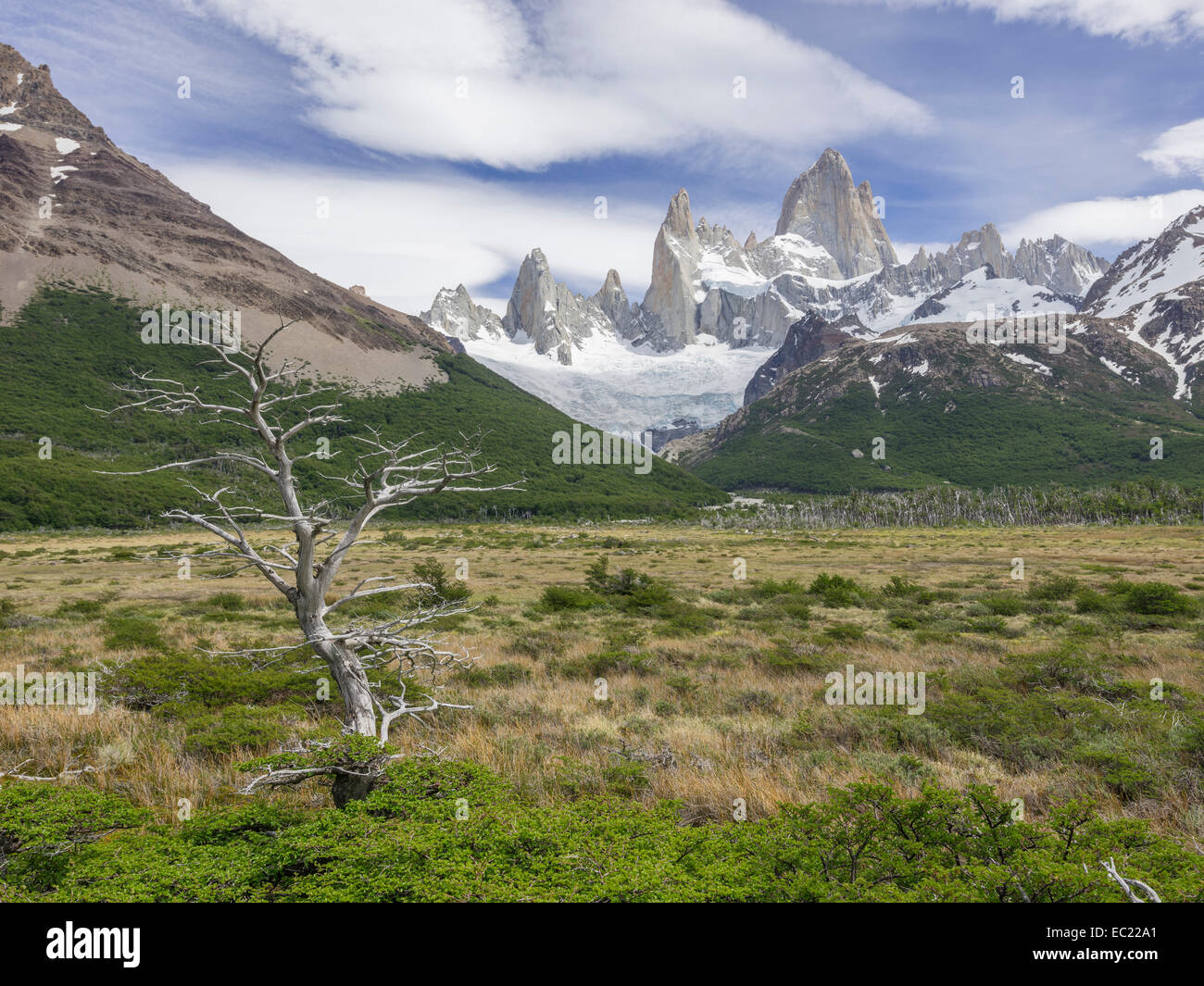 Fitz Roy massif, Los Glaciares National Park, UNESCO World Heritage ...