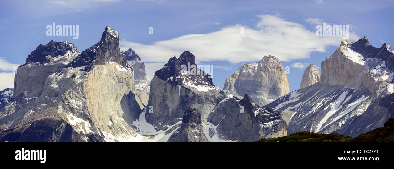 Paine Grande and Torres del Paine, Torres del Paine National Park ...