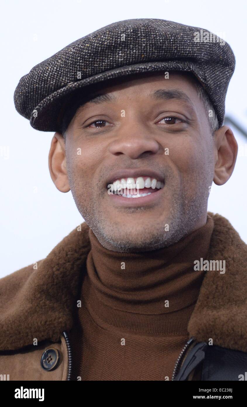 New York, NY, USA. 7th Dec, 2014. Will Smith at arrivals for ANNIE ...